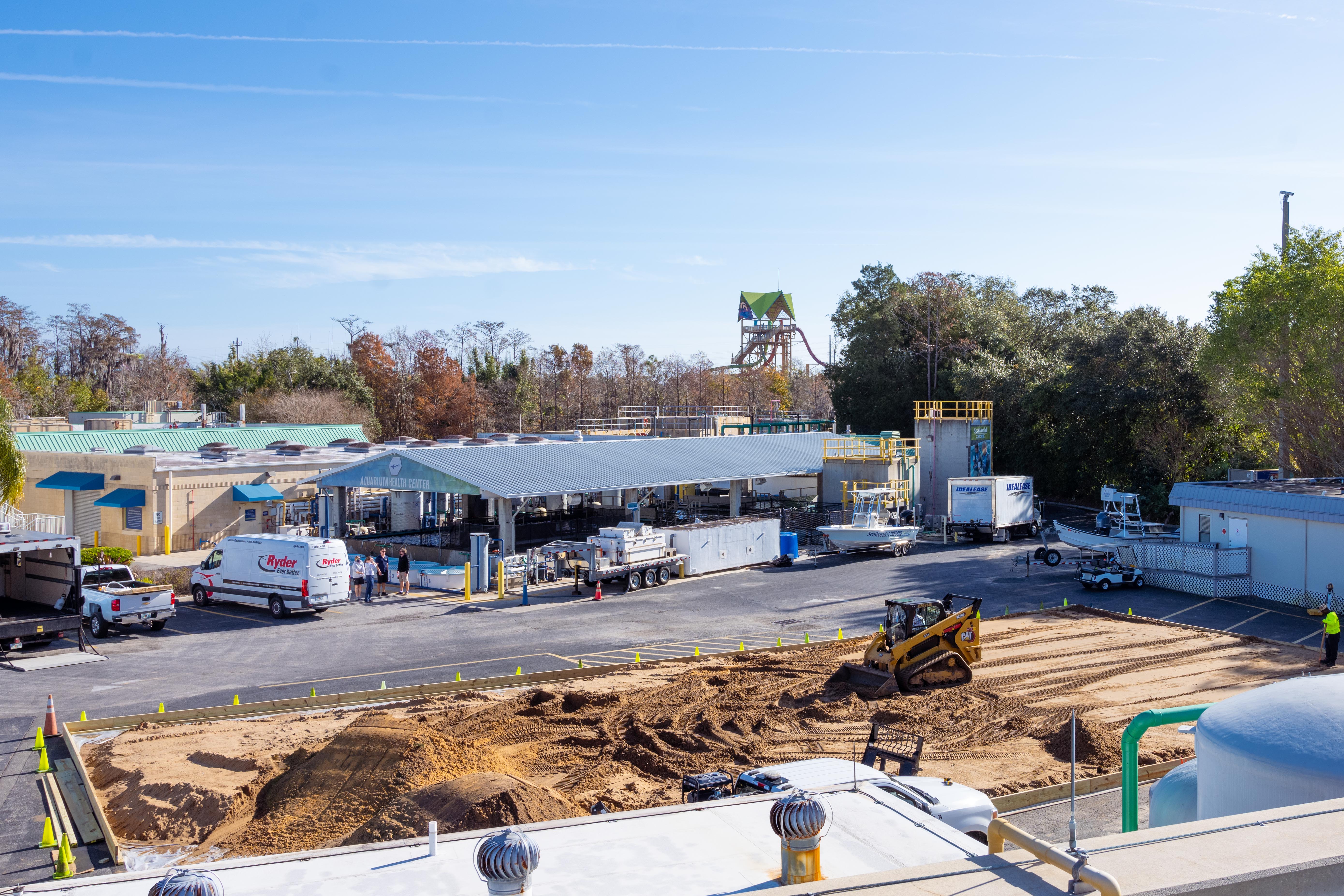 SeaWorld Rescue Orlando Emergency Critical Care Space for Manatees