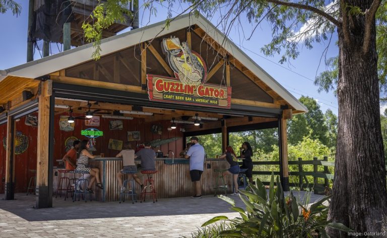 Gatorland Opens Brand-New Guzzlin’ Gator Beverage Barn with Local ...